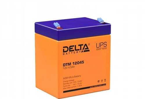 Аккумуляторная батарея Delta DTM 12045 (12V / 4.5A