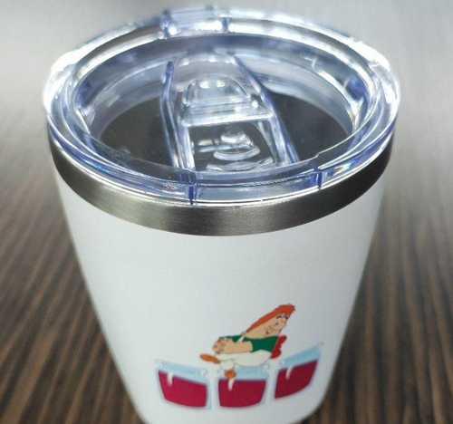 Термокружка вакуумная Viva Карлсон на банках 400ml