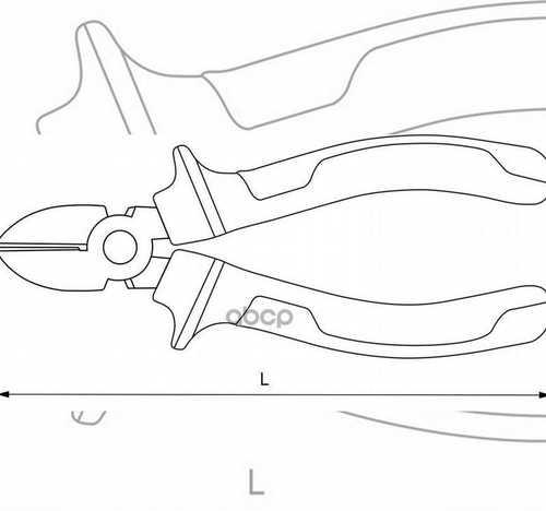 Бокорезы 180 мм thorvik CP00180 CP00180 thorvik