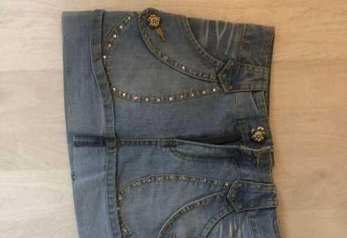 Юбка джинсовая детская 10-11 лет 140 см