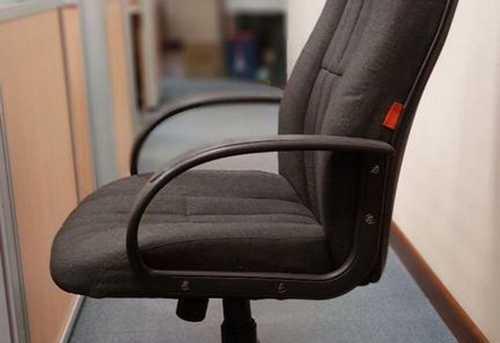 Компьютерное кресло бу с высокой спинкой Ткань