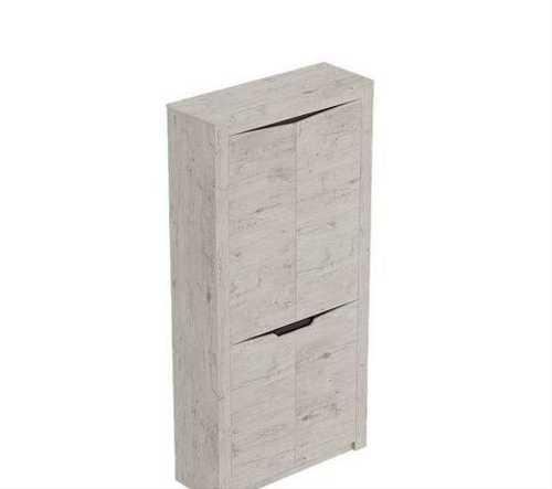 Шкаф двухдверный Соренто с комплектом полок (3 шт)