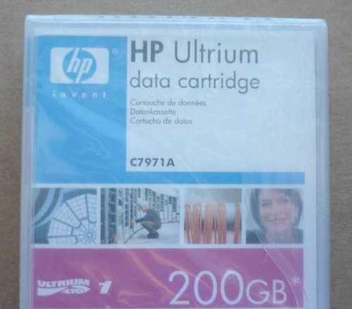 Стримерный ленточный картридж HP C7971A LTO1 200Гб