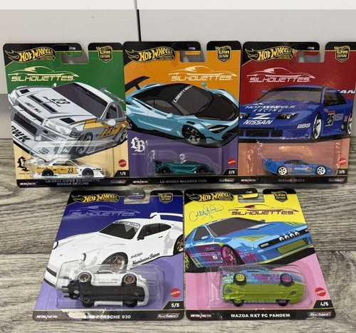 Hot Wheels Premium Silhouettes 2025