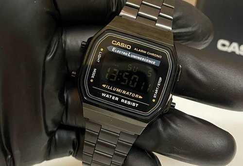 Часы Casio a-168 vintage черные N1