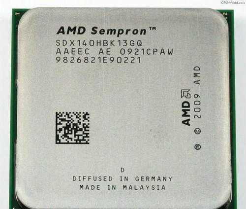 Процессор AMD Sempron 140 2.7 GHz 1Mb Socket-AM3