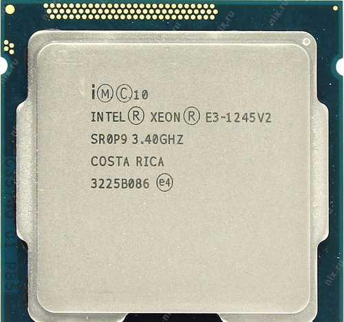 Процессор Intel Xeon E3 1245 v2