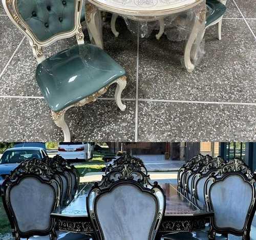 Обеденная группа столы и стулья