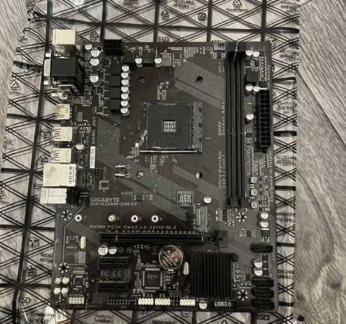 Материнская плата gigabyte GA-A320M-S2H V2