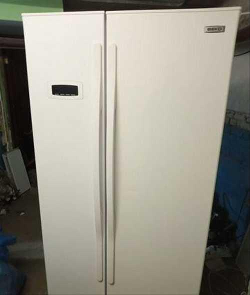 Холодильник Side-by-Side Beko на гарантии.Привезём