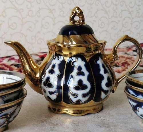 Узбекский чайный сервиз