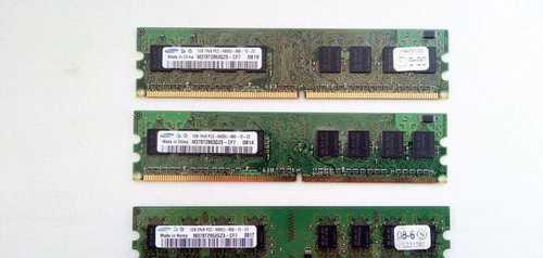 Оперативная память ddr2 1gb Samsung