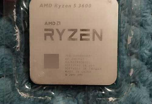 Процессор amd Ryzen 5 3600 с охлаждением