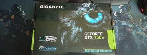 Видеокарта gigabyte GeForce GTX 750 Ti OC