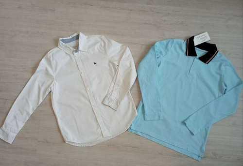 Рубашка H&M и новый Лонгслив поло 146 р