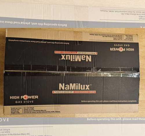 Настольная газовая плита Namilux