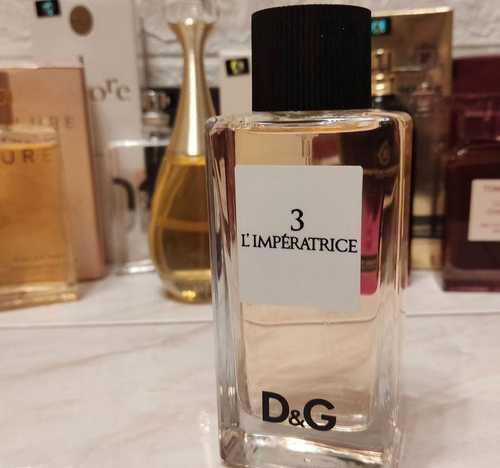 Dolce gabbana 3 l imperatrice Парфюм