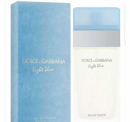 Dolce & gabbana light blue туалетная вода 100мл