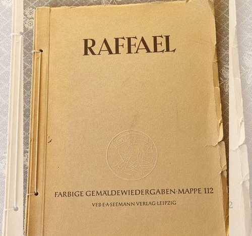 Альбом репродукций картин Рафаэля Лейпциг 1955