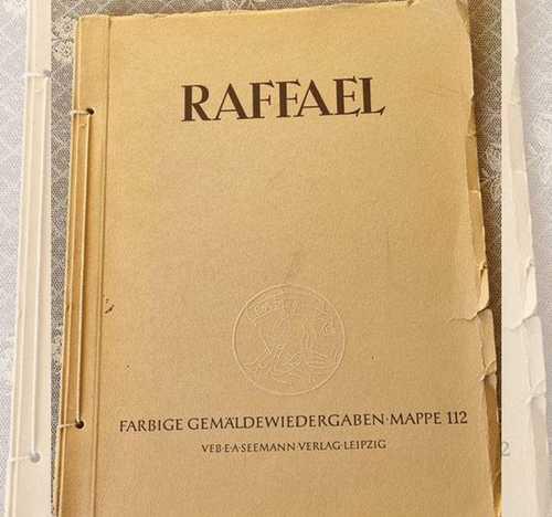 Альбом репродукций картин Рафаэля Лейпциг 1955