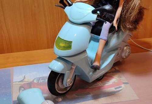 Мотоцикл на пульте управления для Барби