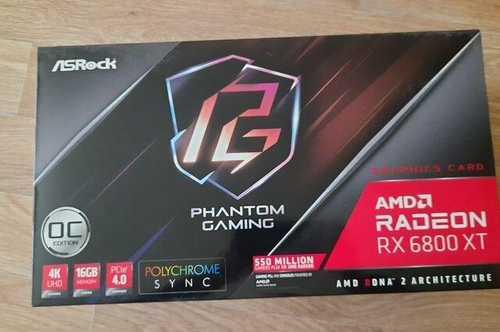 Видеокарта ASRock AMD Radeon RX 6800 XT Phantom
