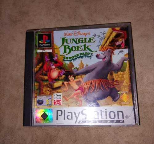 Игровой диск для ps1 Jungle boek groove party
