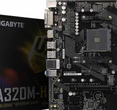 Материнская плата gigabyte ga a320m h