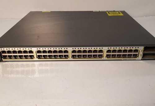 Коммутатор Cisco WS-C3750E-48TD-S б.у