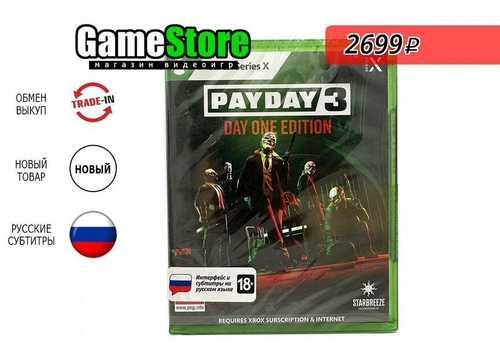 Payday 3 Русские субтитры Xbox Series X Новый