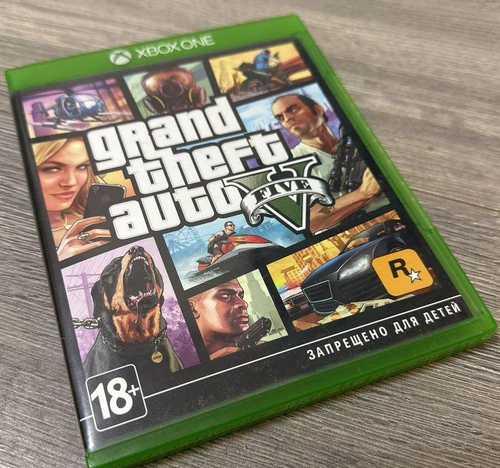 Игра на xbox one GTA 5