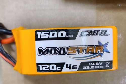 Аккумулятор cnhl MiniStar 1500mAh 4S 14.8V 120C