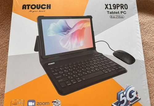 Планшет с клавиатурой atouch x19 pro