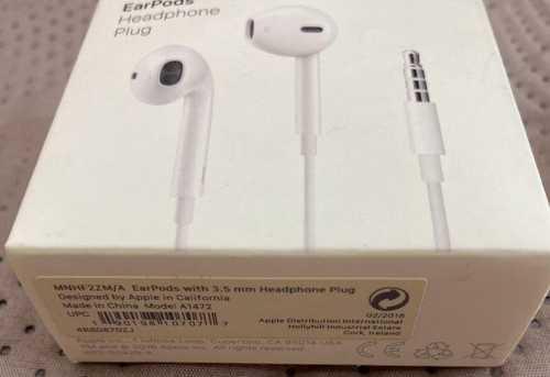 Наушники (гарнитура) apple earpods 3 5 мм