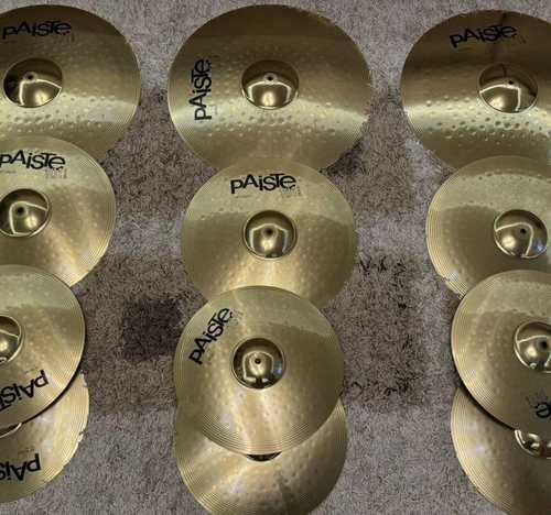 Новый комлпект тарелок paiste