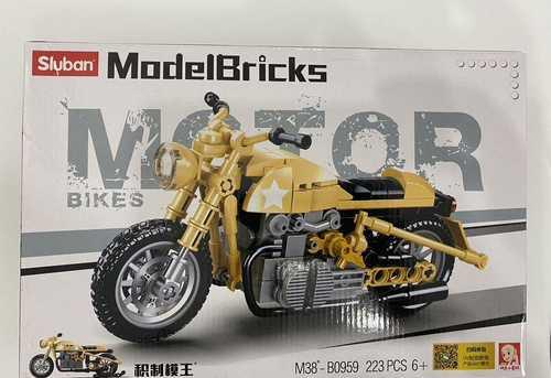 Конструктор мотоцикл M38-B0959: аналог lego