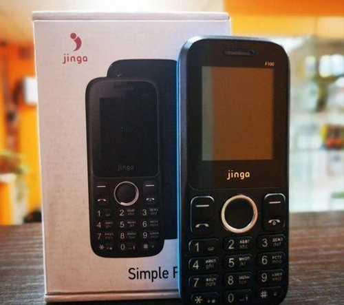 Мобильный телефон Jinga Simple F100 Black