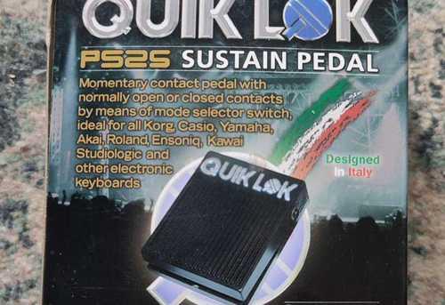 Педаль quik LOK PS25 сустейн