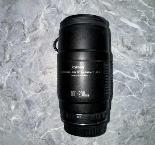 Объектив canon zoom lens ef 100-200mm 1:45