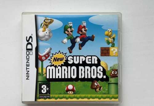 New Super Mario Bros игра для Nintendo DS комплект