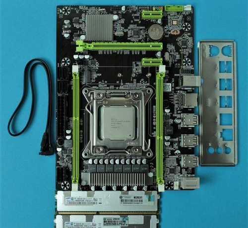 Новый комплект X79+Xeon E5 2630v2+32Gb DDR3