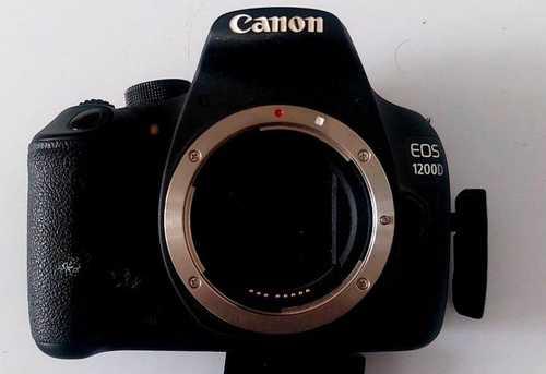 Зеркальный фотоаппарат Canon 1200D (на запчасти)