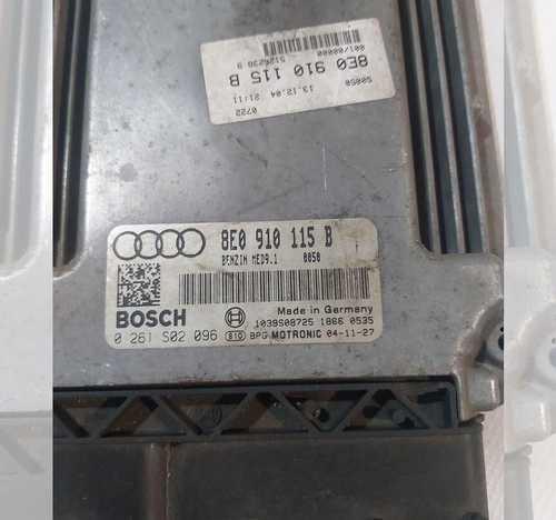 Блок управления двигателем 8E0910115B Audi A4 2.0t