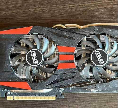 Нерабочая видеокарта asus R9 270x на запчасти