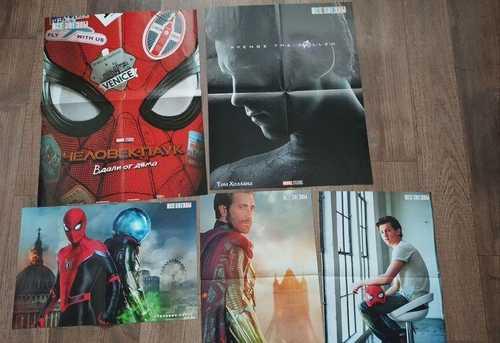 Плакаты Мстители и Человек паук