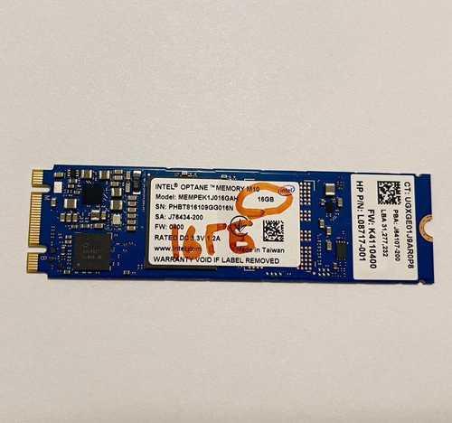 SSD накопитель M.2 16gb