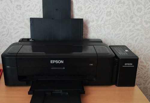 Принтер Epson L132 (струйный с снпч)