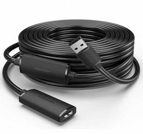 Кабель удлинитель USB2.0 аm/AF 20м #397369