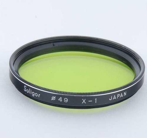 Фильтр Светофильтр Filter Soligor 49mm X-1