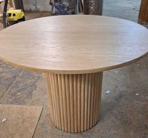 Стол круглый раскладной деревянный дизайнерский